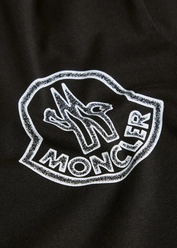 Moncler New Badge Logo-print Cotton T-shirt