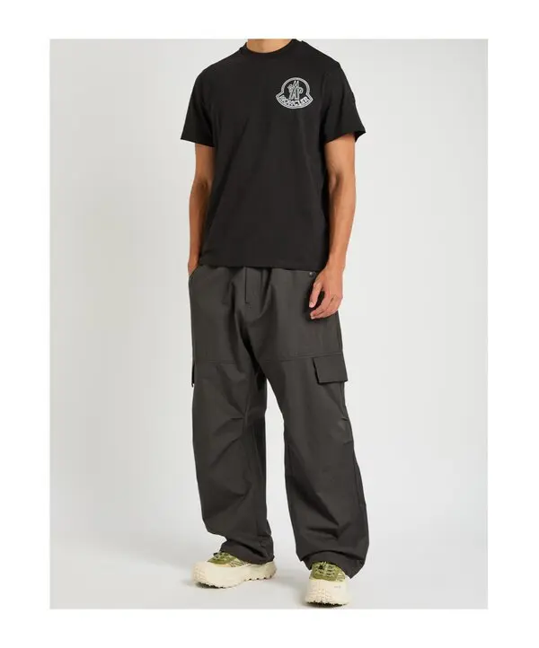 Moncler New Badge Logo-print Cotton T-shirt