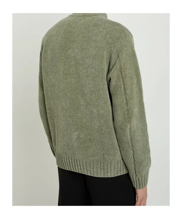 Stone Island Logo Cotton Jumper
