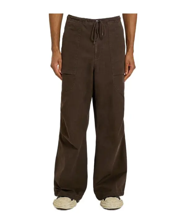 ENTIRE STUDIOS Barren Wide-leg Denim Cargo Trousers