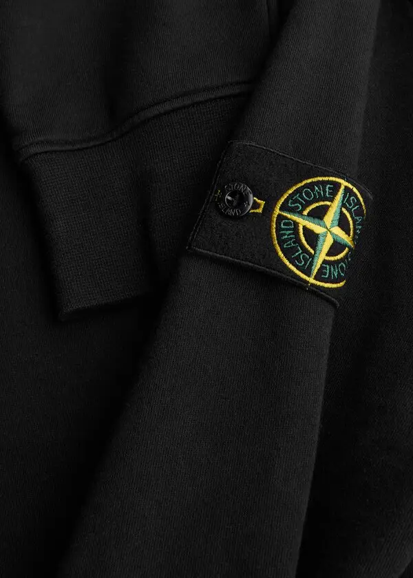 Stone Island Logo Cotton Sweatshirt