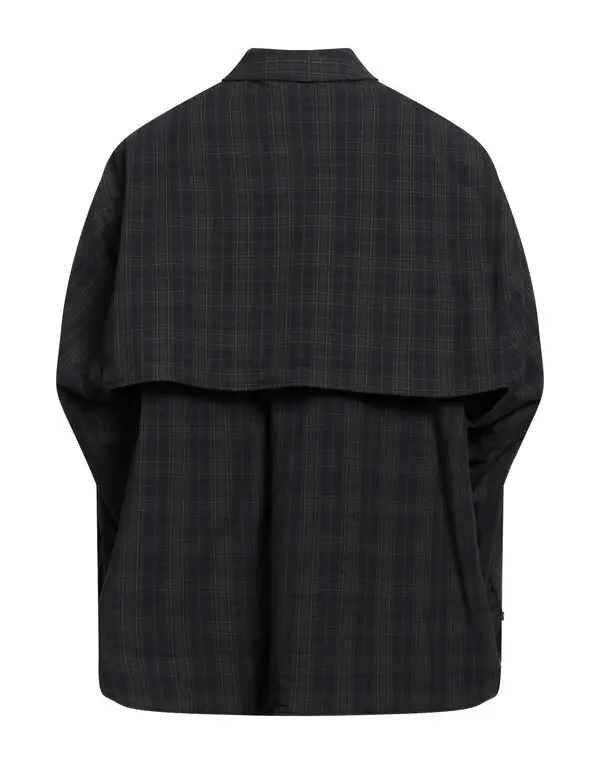 Balenciaga Simple Checkered Coat