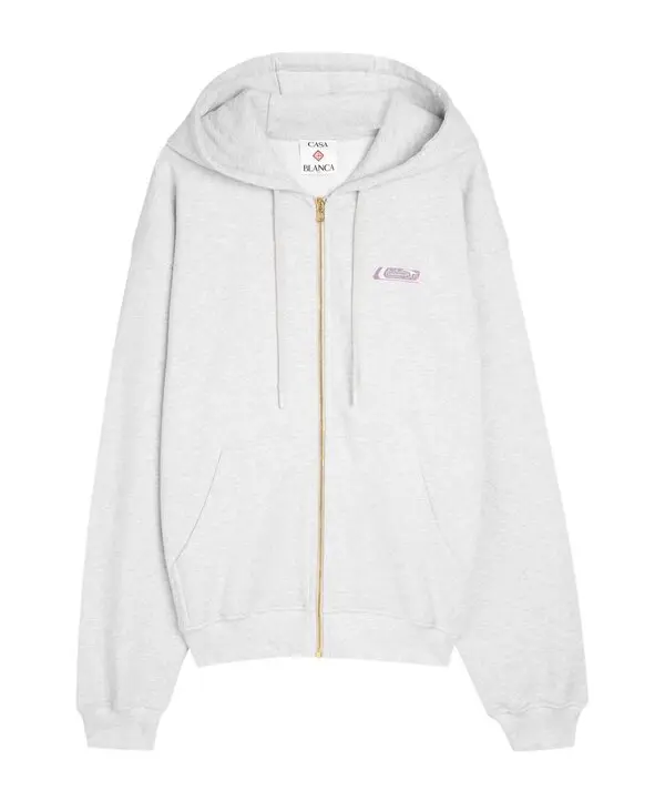Casablanca Hooded Cotton Sweatshirt