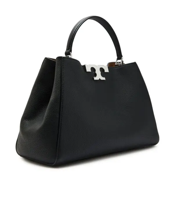 Tory Burch Eleanor T-logo Grained Leather Top Handle Bag