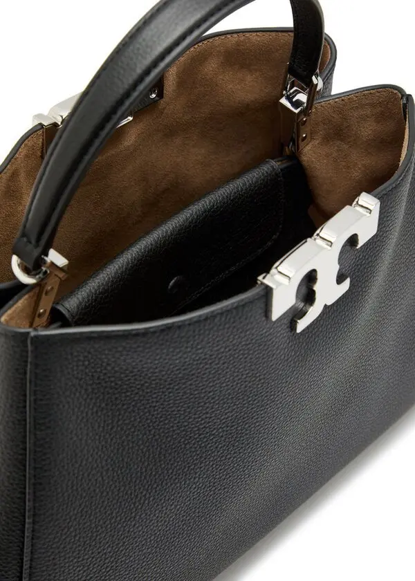 Tory Burch Eleanor T-logo Grained Leather Top Handle Bag