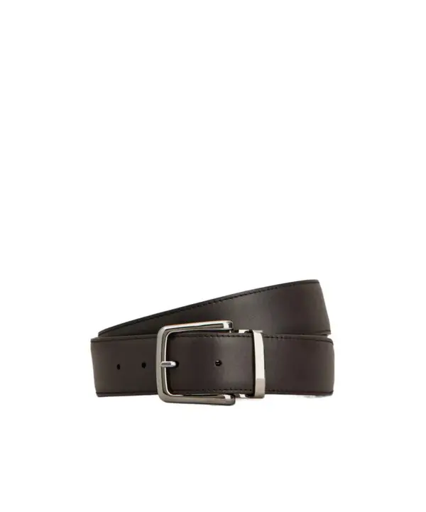 TOD'S Adjustable And Reversible Leather Belt