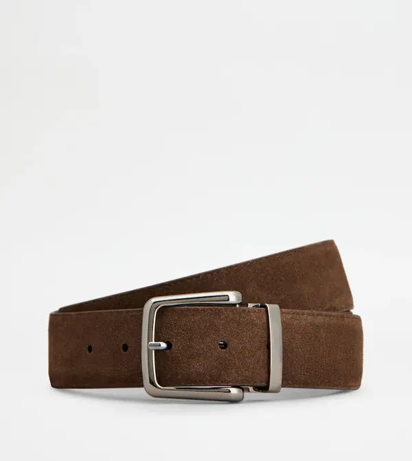 TOD'S Adjustable And Reversible Leather Belt