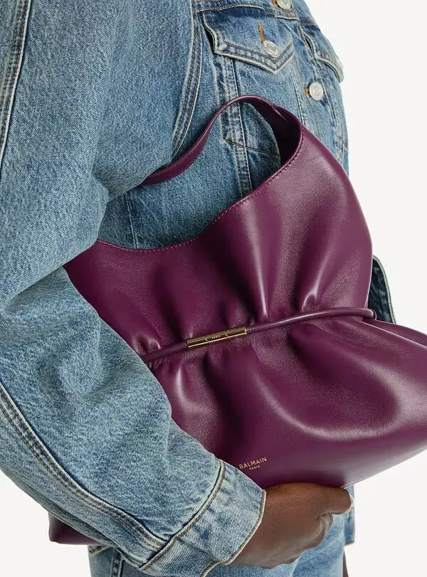 Balmain Sphynx Medium Bag In Smooth Leather