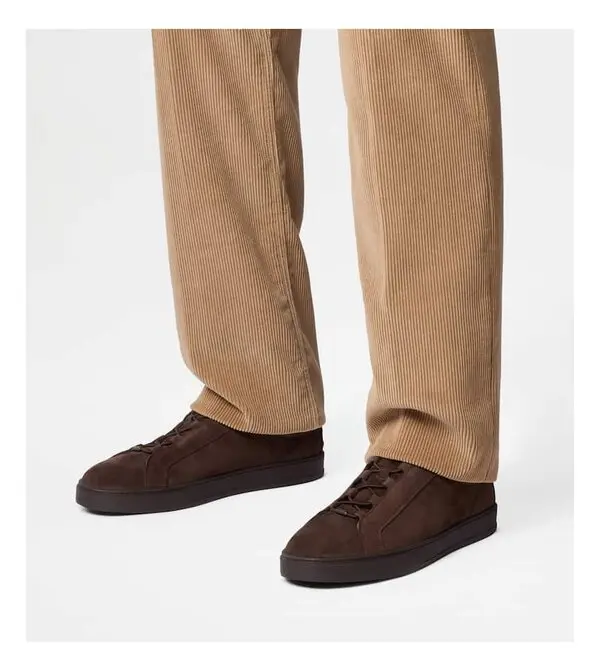 TOD'S Suede Shearling Lined Sneakers