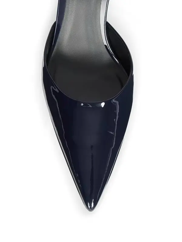 Balmain Patent Leather Strappy Stiletto Pumps