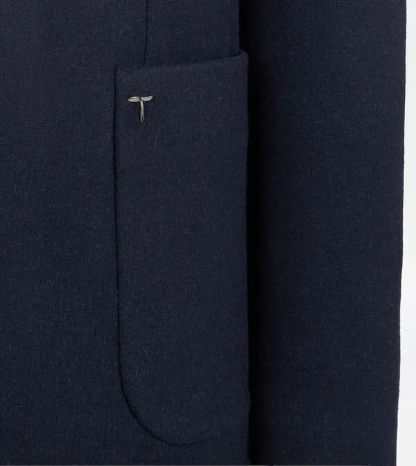 TOD'S Blazer In Cashmere Blend Jersey