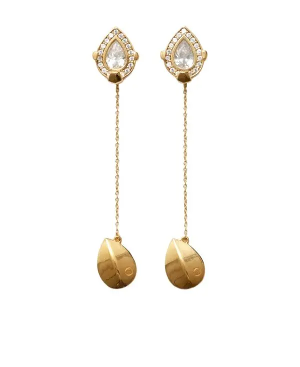 Burberry Shield Pendant Earrings