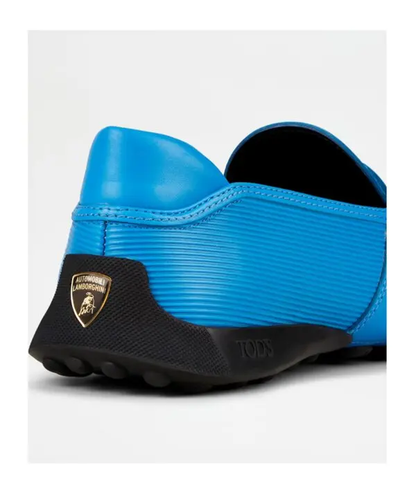 TOD'S Automobili Lamborghini Slip-on Leather Driving Shoes