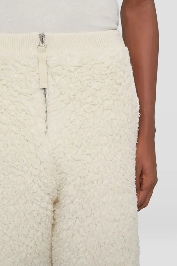 JIL SANDER Textured Fleece Shorts