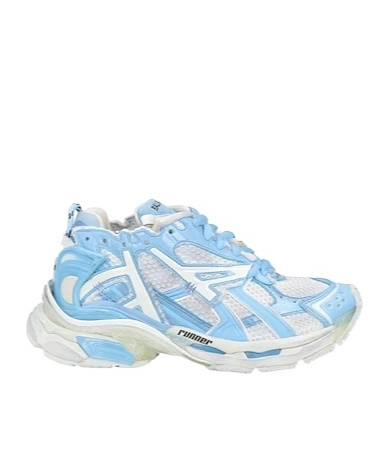Balenciaga Two-tone Technical Fabric Sneakers