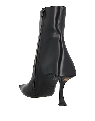 Balenciaga Zip-up Ankle Boots With Pointed Toe And High Heel