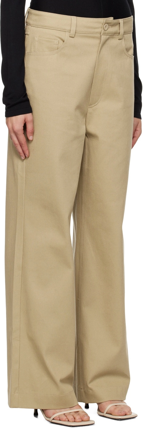 Nanushka Josine Twill Cotton Trousers