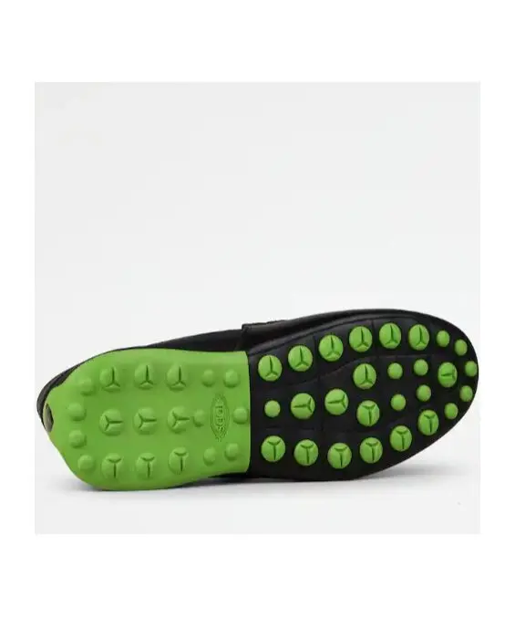 TOD'S Logo Loafers With Exposed Hand Stitching And Pebble Outsole