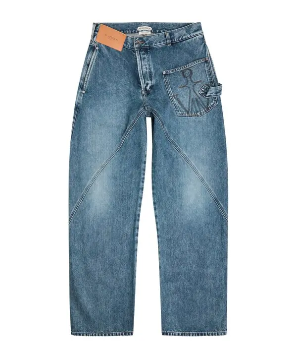 J.W.ANDERSON Twisted Workwear Straight-leg Jeans
