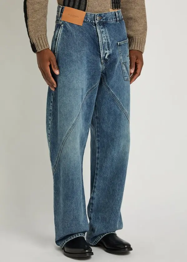 J.W.ANDERSON Twisted Workwear Straight-leg Jeans