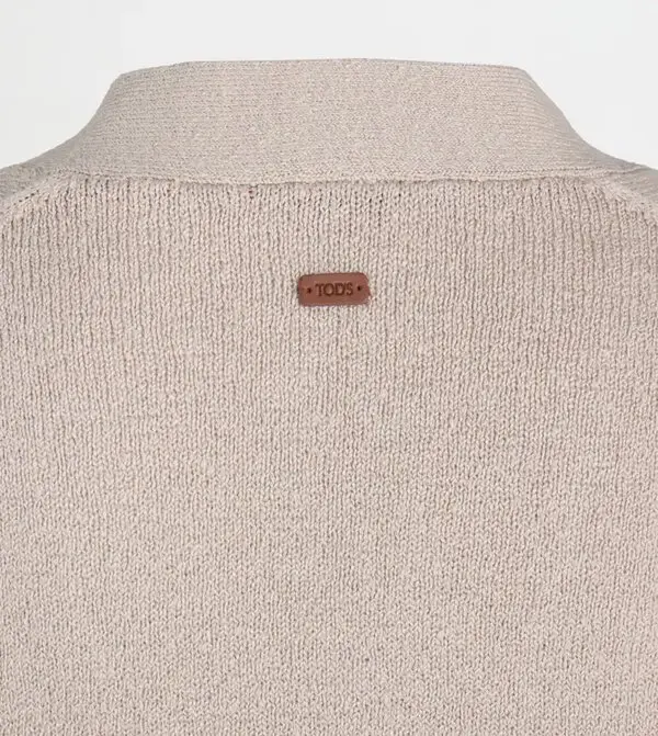 TOD'S Long-sleeved V-neck Cardigan