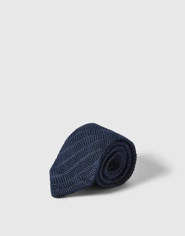 Brunello Cucinelli Textured Silk Tie