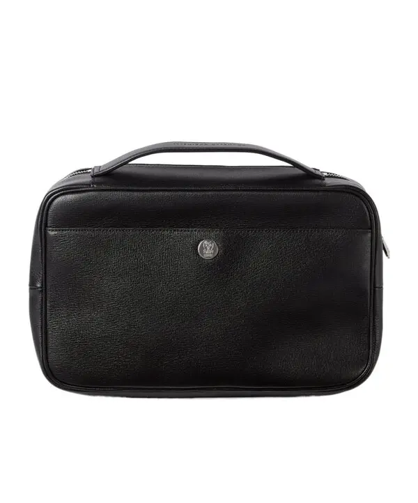 Brunello Cucinelli Grain Leather Beauty Case