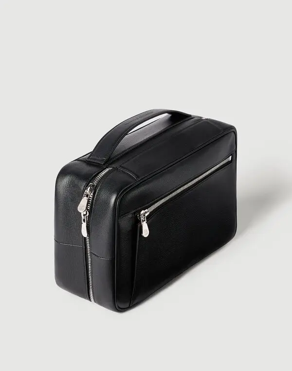 Brunello Cucinelli Grain Leather Beauty Case