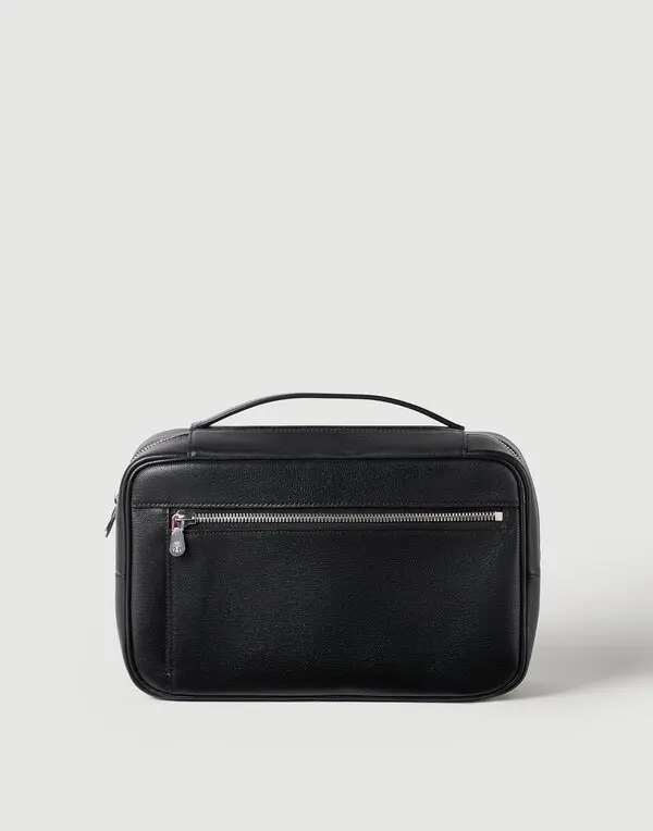 Brunello Cucinelli Grain Leather Beauty Case