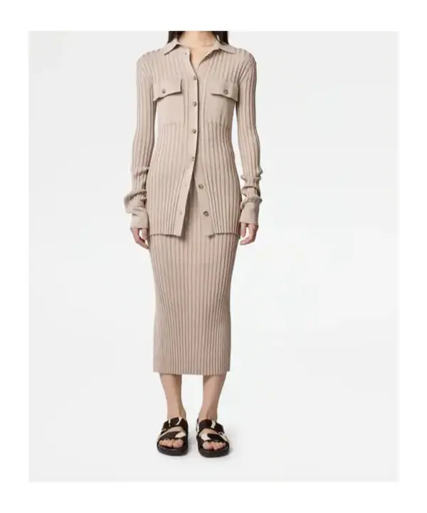 TOD'S Ribbed Chest-pocket Cardigan