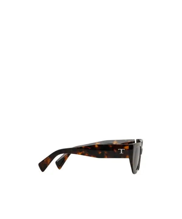 TOD'S Geometric Acetate Sunglasses With T Timeless Logo
