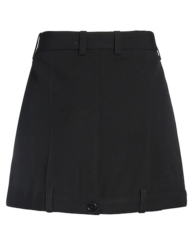 Balenciaga Mini Skirt With Single-button Zipper