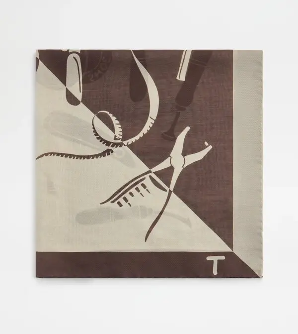 TOD'S Square Scarf