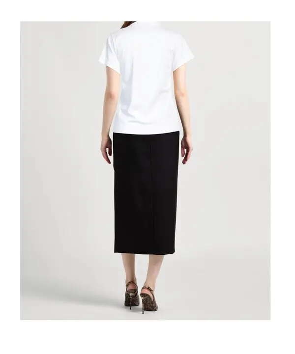 Balenciaga Appliqué Logo Crewneck T-shirt