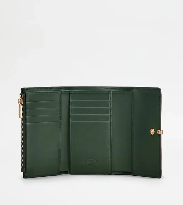 TOD'S Bar Tri-fold Wallet