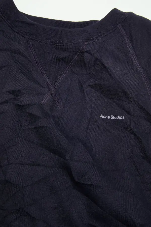 Acne Studios Crinkled Short-sleeve Top