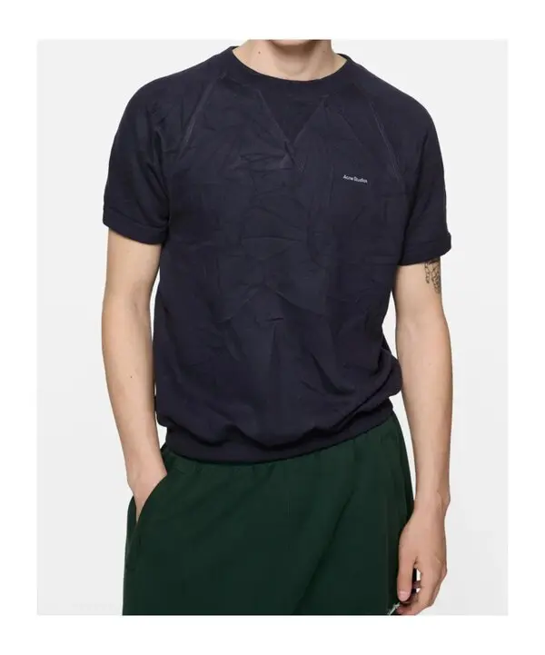 Acne Studios Crinkled Short-sleeve Top