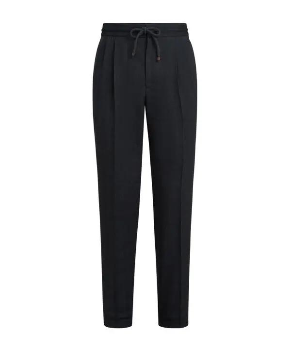 Brunello Cucinelli Pleated Drawstring Trousers