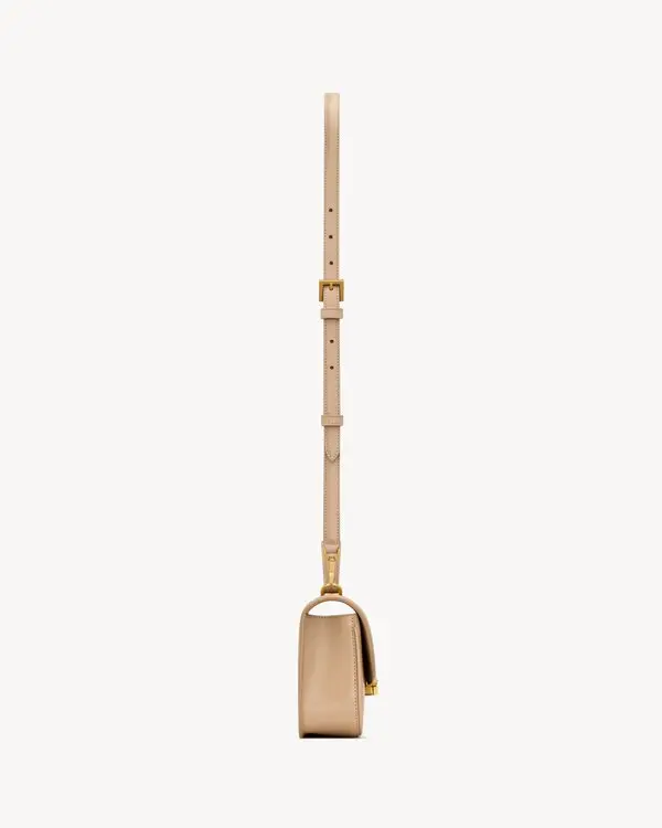 Saint Laurent Solferino Mini Top Handle Bag - Light Beige