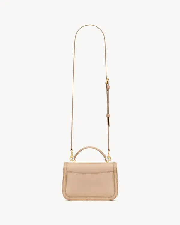 Saint Laurent Solferino Mini Top Handle Bag - Light Beige