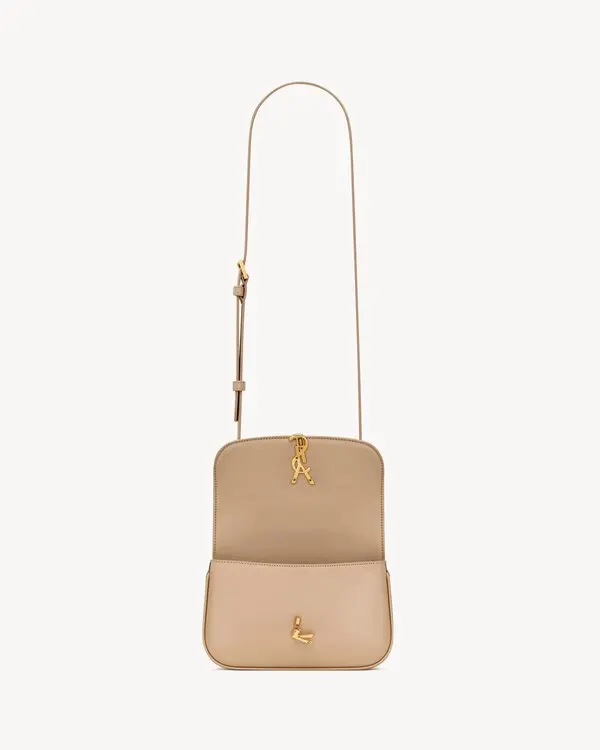 Saint Laurent Solferino Mini Top Handle Bag - Light Beige