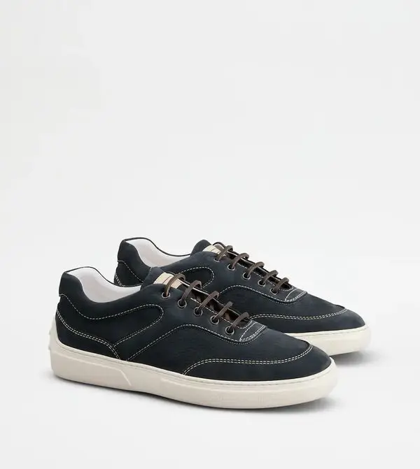 TOD'S Round Toe Lace-up Sneakers