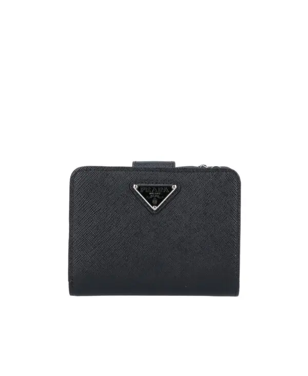 Prada Small Saffiano Leather Wallet - Black