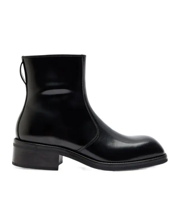 LEMAIRE Patent Leather Chelsea Boots