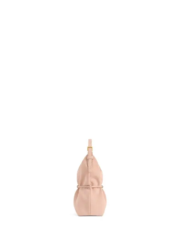 Balmain Suede Sphynx Mini Bag - Pink