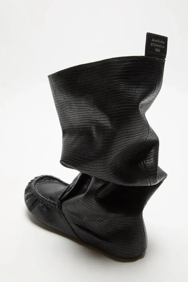 Acne Studios Slouch Moccasin Knee-high Boots