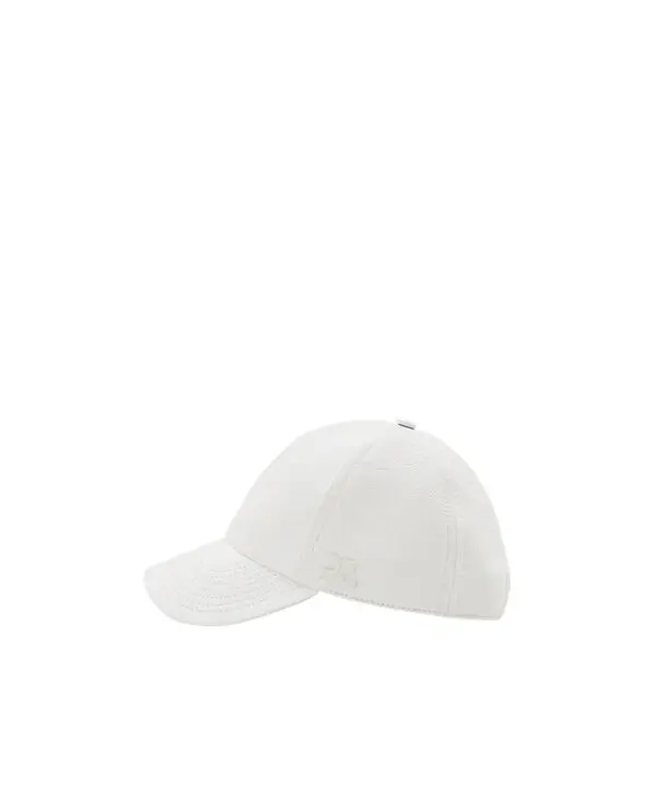 COURREGES Courrèges Logo Patch Curved Peak Baseball Cap