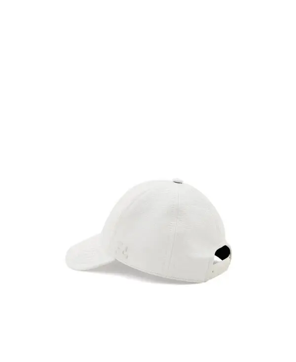 COURREGES Courrèges Logo Patch Curved Peak Baseball Cap