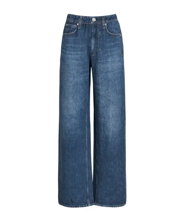 Rag & Bone Miramar Jeans-print Terry Trousers