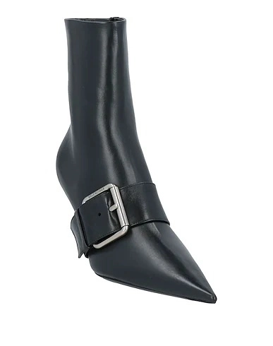 Balenciaga Pointed-toe Ankle Boots With Buckle Detail